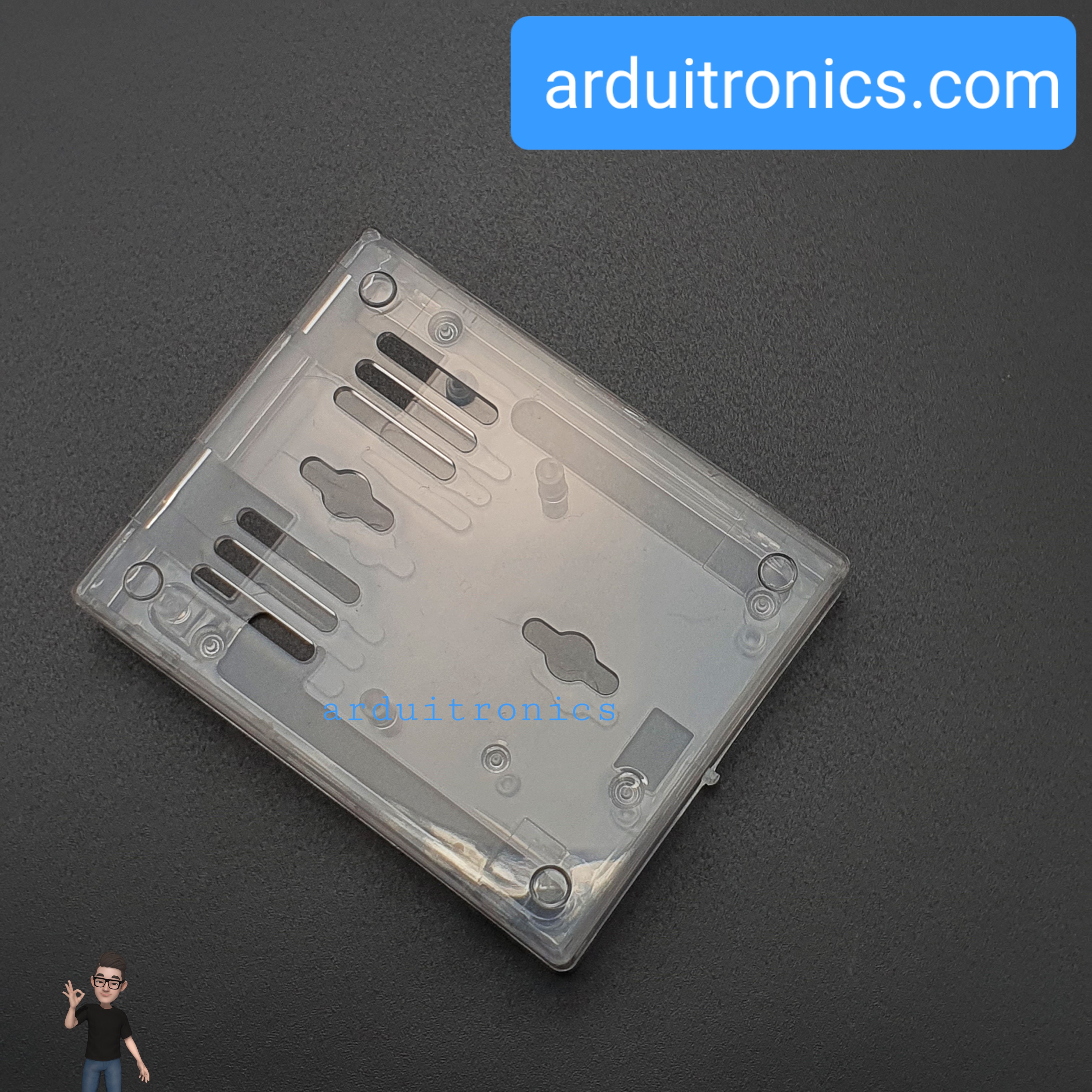Transparent - Arduino UNO R3 ABS Case Box - Arduino, Raspberry Pi, NodeMCU, IoT, Nvidia, Lora ...