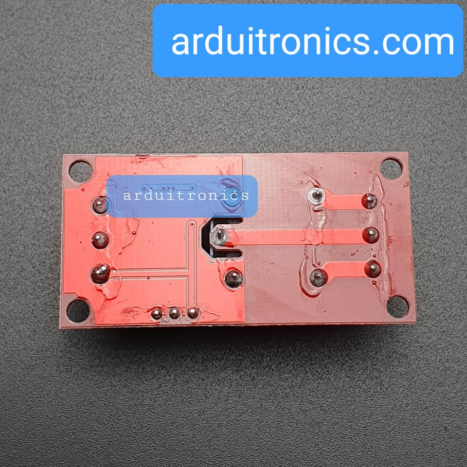 5v 1-Channel Relay High/Low Level Trigger Relay Module Red PCB ...