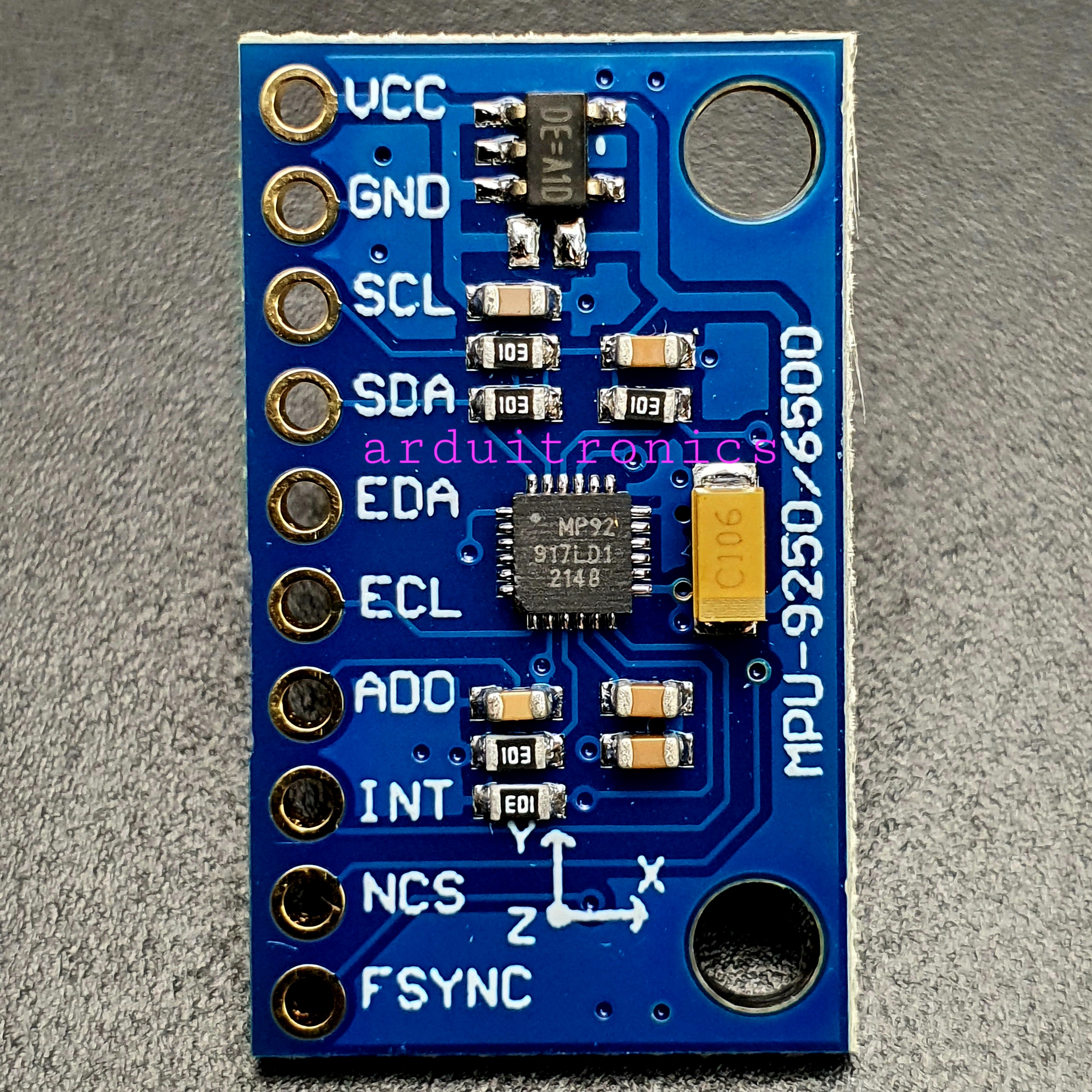 GY-9255 IMU 9DOF (Gyro + Accelerometer + Magnetic Field Sensor) MPU-9255 MPU9255 MPU 9255 ...