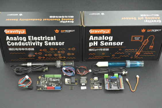 Gravity Knowflow Basic Kit A Diy Water Monitoring Basic Kit แท้จาก Dfrobot Arduino