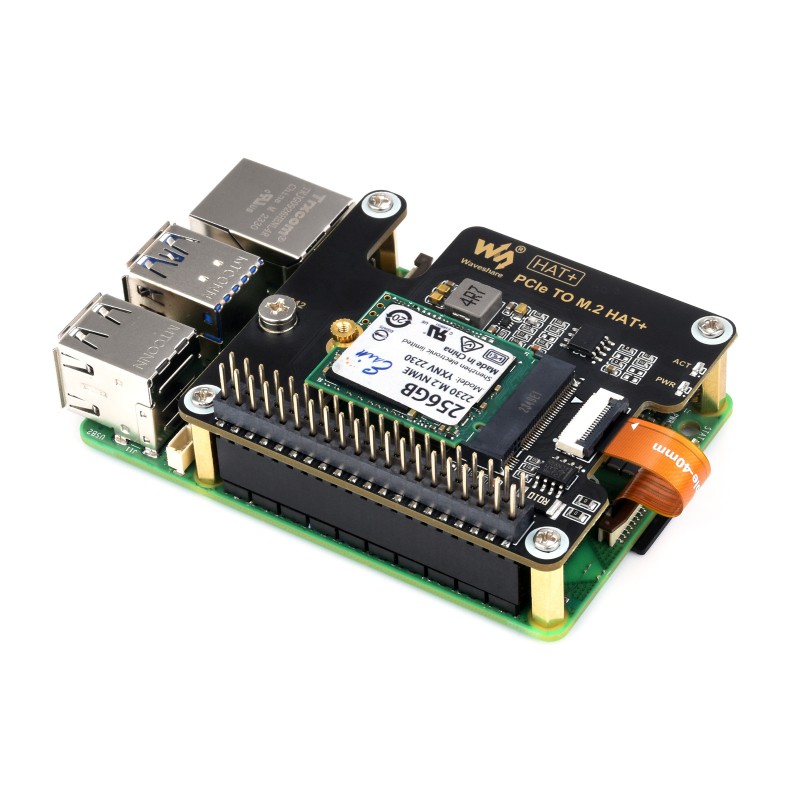 Pcie To M2 Adapter For Raspberry Pi 5 Supports Nvme Protocol M2