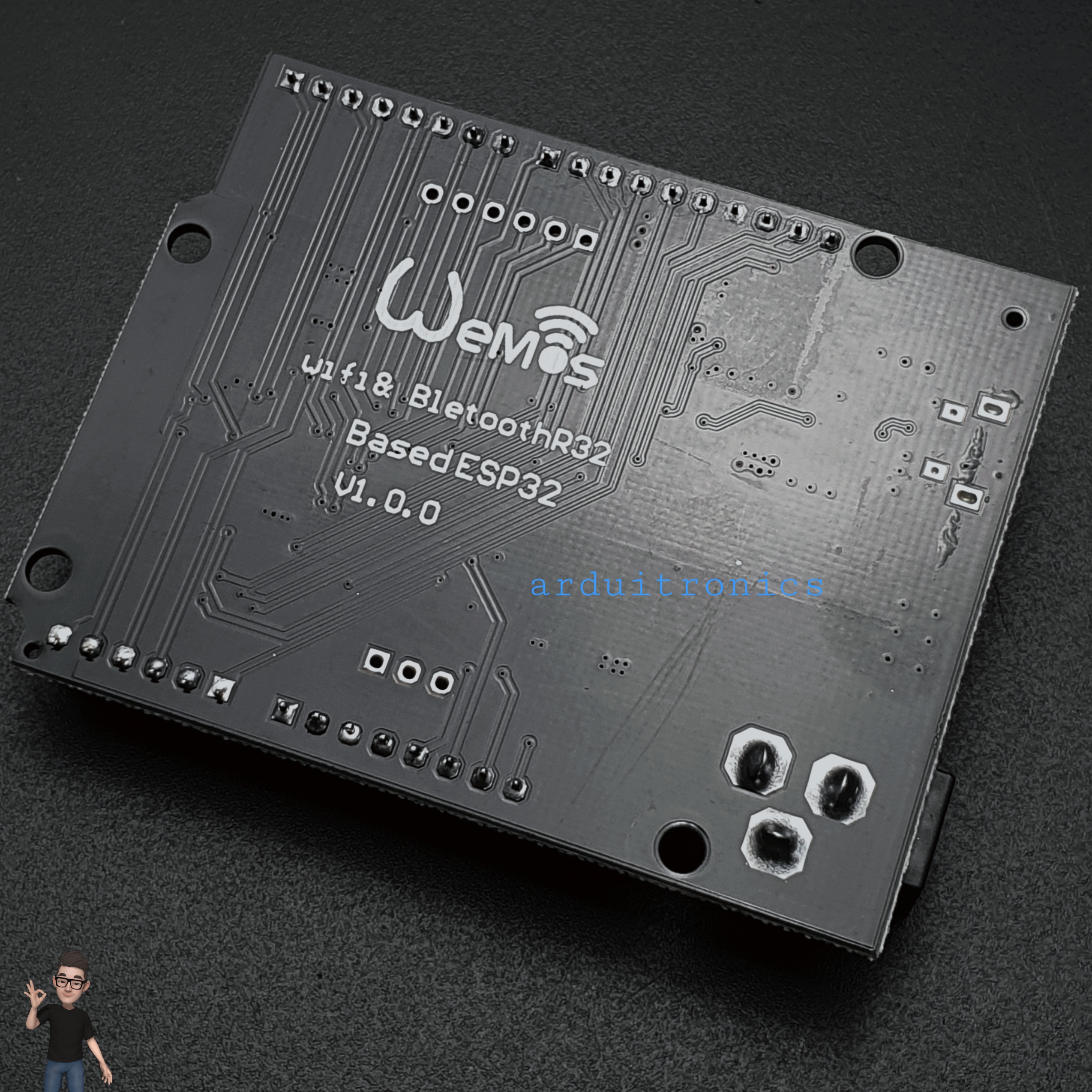 Wemos D1 Esp32 Wi Fi Bluetooth Uno บอร์ด Esp 32 Micro Arduino