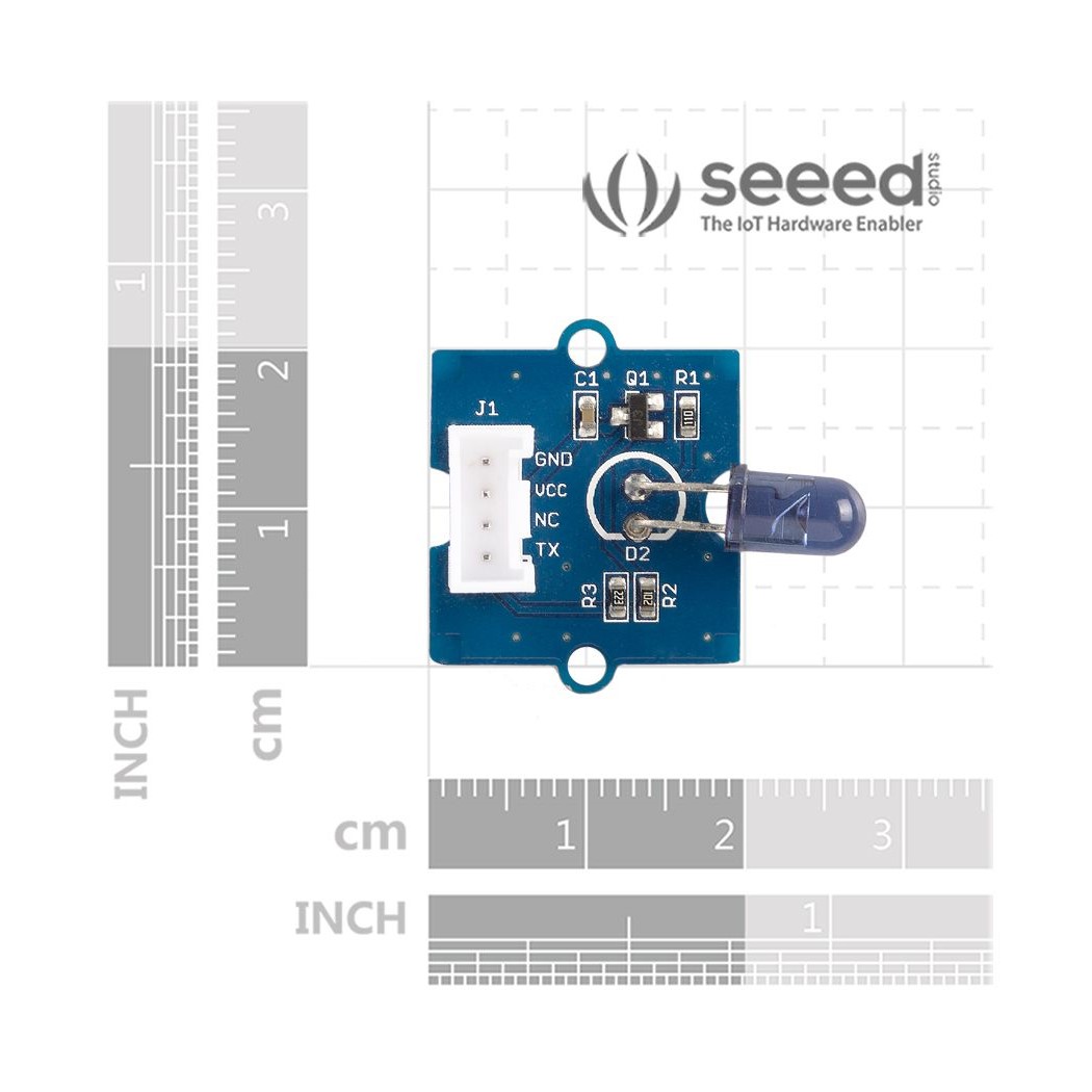 Grove - Infrared Emitter (ของแท้จาก SeeedStudio, GD) - Arduino, Raspberry Pi, NodeMCU, IoT ...