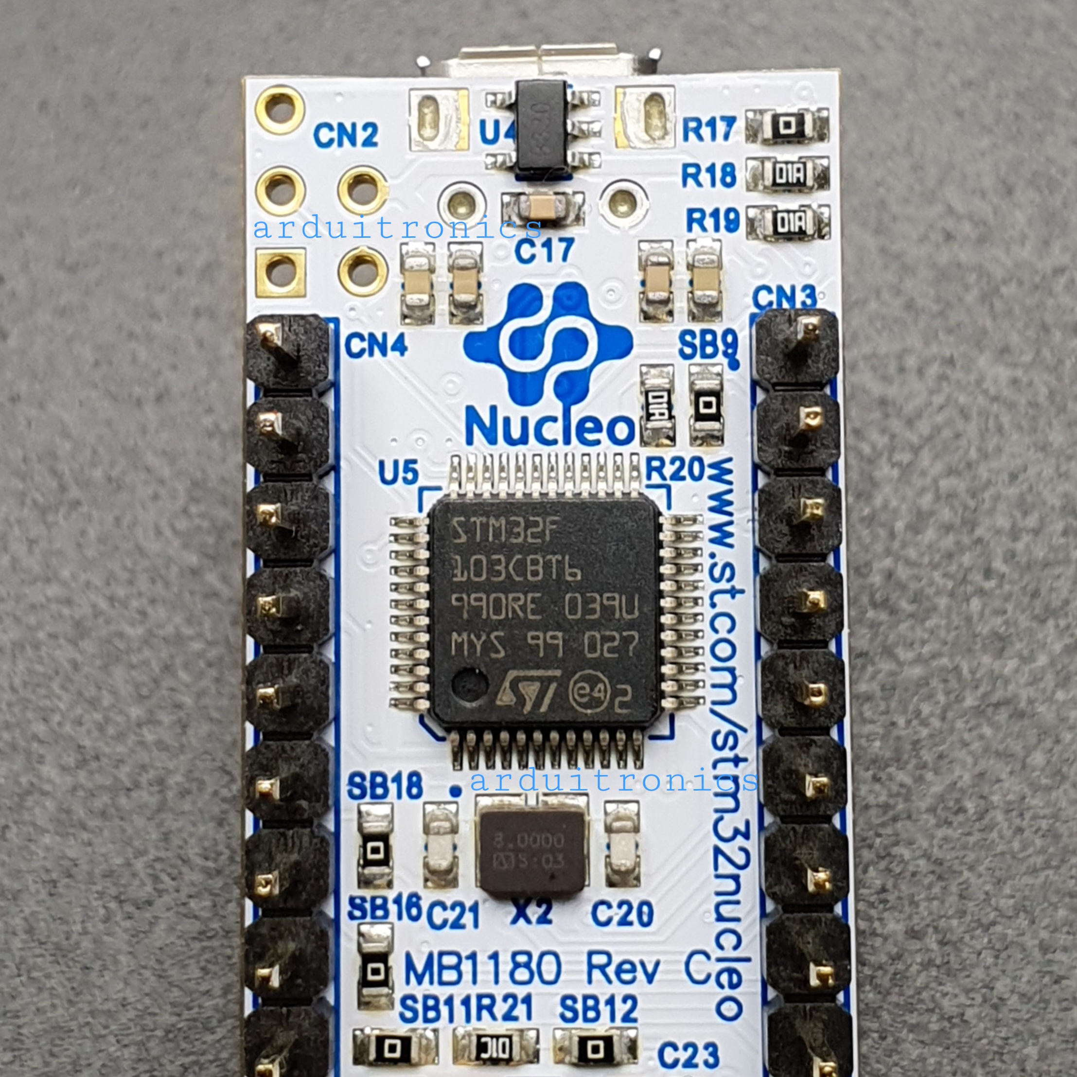 STM32 NUCLEO-L432KC Development Board with STM32L432KC MCU - Arduino, Raspberry Pi, NodeMCU, IoT ...
