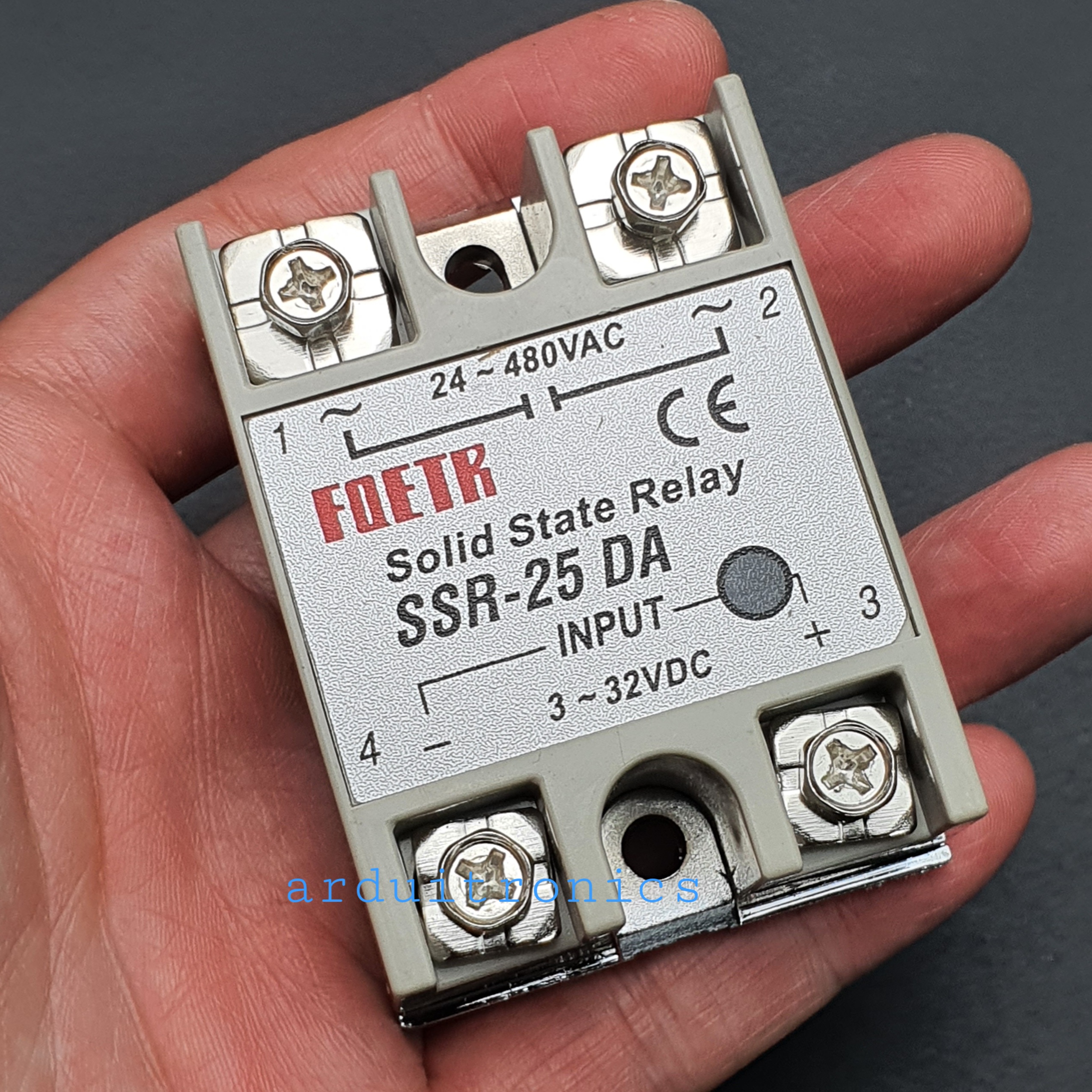 Solid State Relay (SSR) 25DA - Arduino, Raspberry Pi, NodeMCU, IoT, Nvidia, Lora, AI, Machine ...