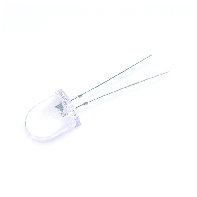 Led 10mm Blue หลอด Led 10mm สีน้ำเงิน Arduino Raspberry Pi Nodemcu Iot Nvidia Lora Ai