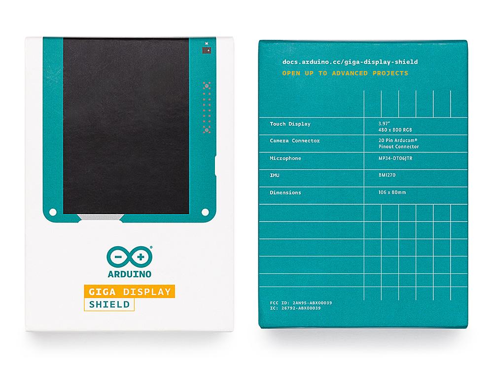 Arduino® Giga Display Shield แท้ 100 Italy Arduino Raspberry Pi