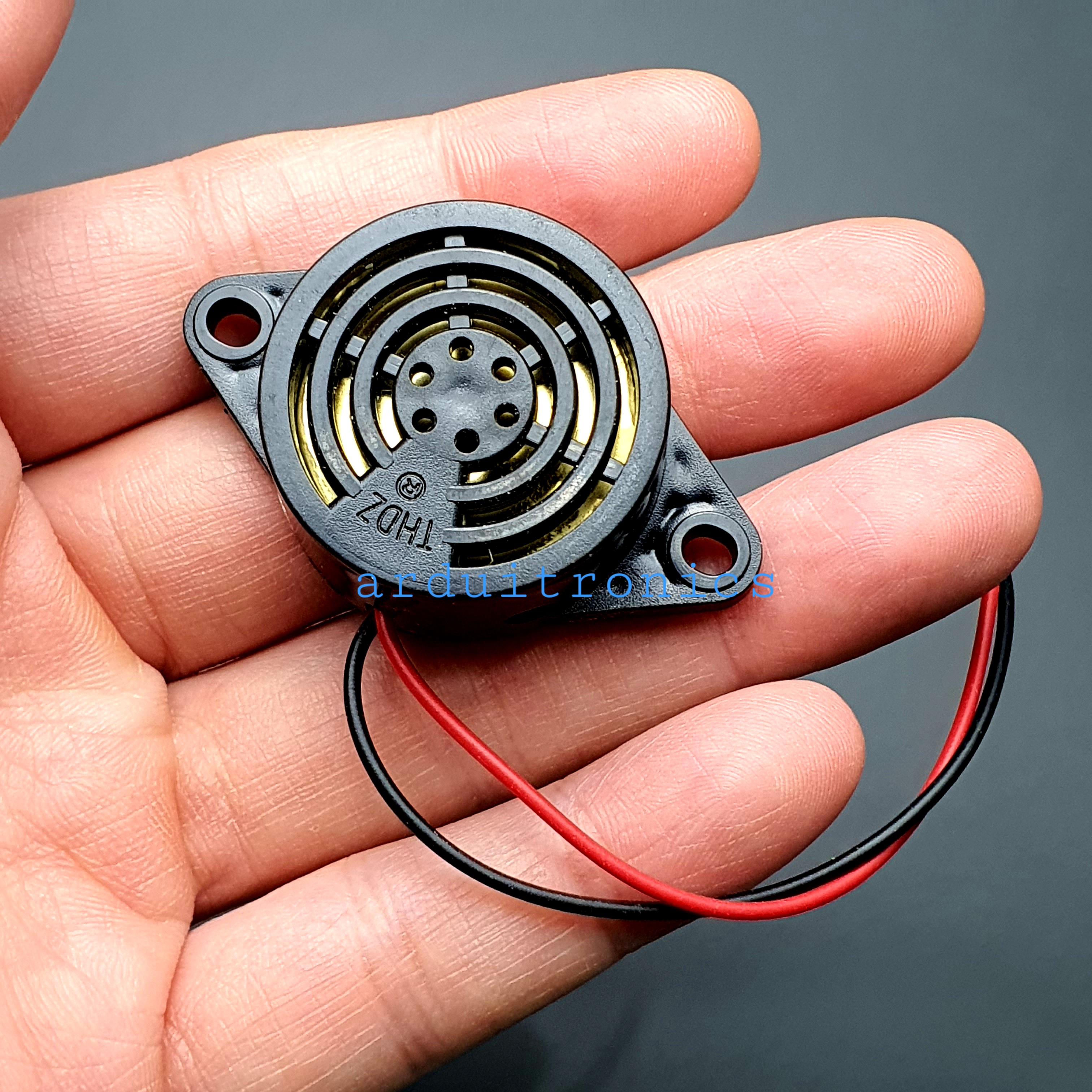 Active Buzzer 3-24V (สีดำ) SFM-27 - Arduino, Raspberry Pi, NodeMCU, IoT ...