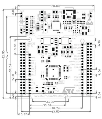 Stm32 Nucleo F401re Stm Original Development Board Compatible With Arduino Arduino Raspberry