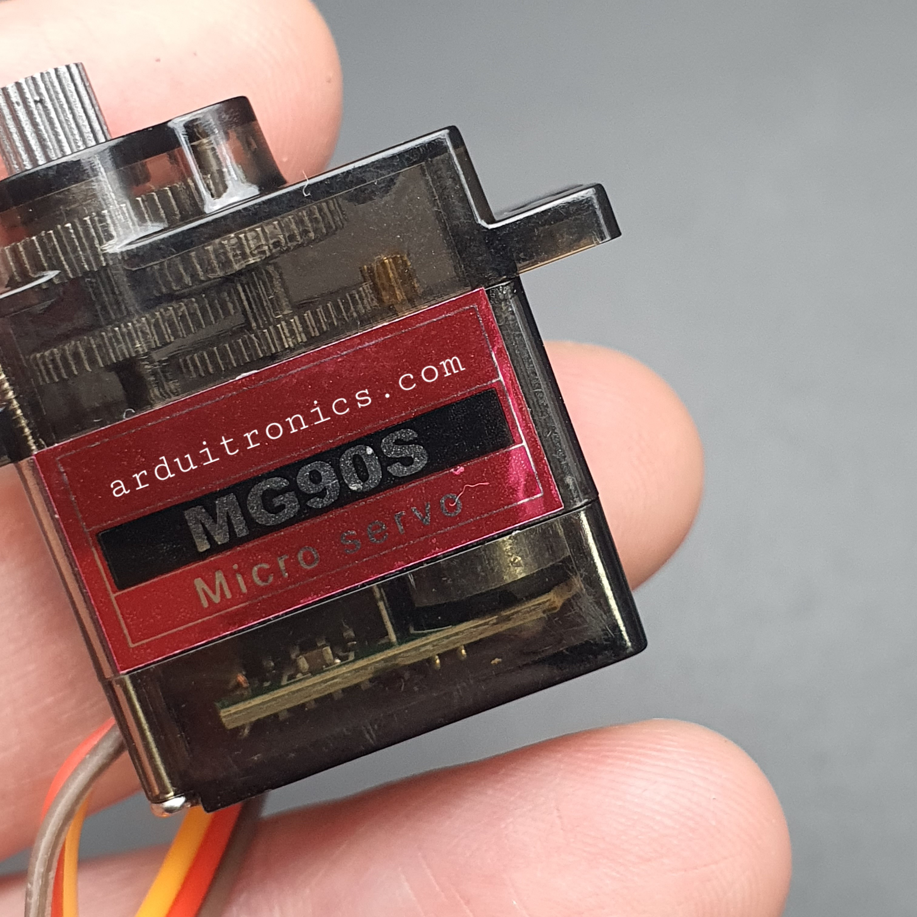 Micro Servo MG90S Metal Gear (180 degree) - Arduino, Raspberry Pi, NodeMCU, IoT, Nvidia, Lora ...