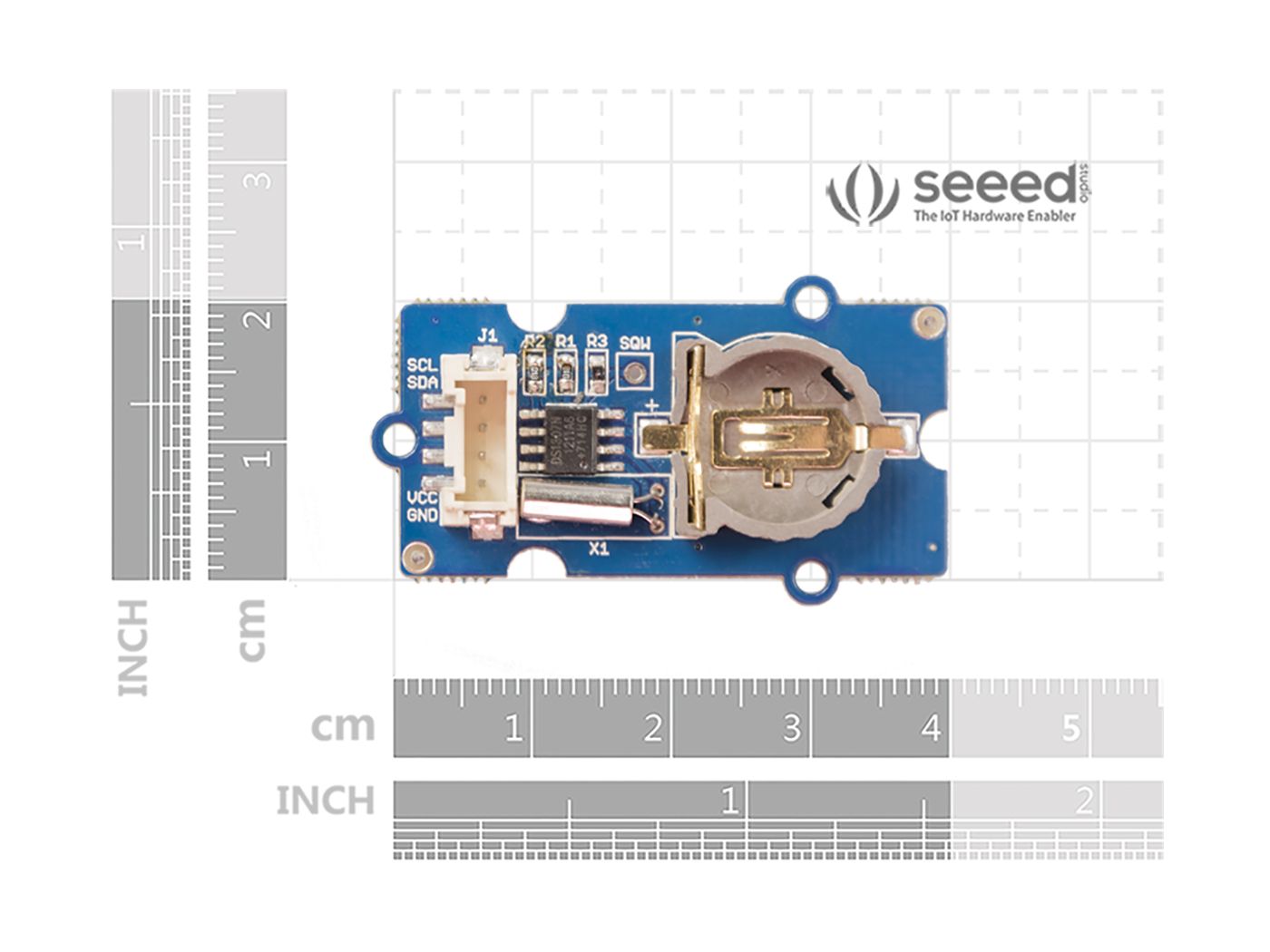 Grove - Real Time Clock (RTC - DS1307) (ของแท้จาก SeeedStudio, GD) - Arduino, Raspberry Pi ...