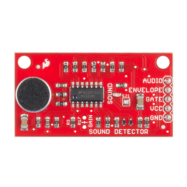 SparkFun Sound Detector (LMV324) with Headers - Arduino, Raspberry Pi, NodeMCU, IoT, Nvidia ...